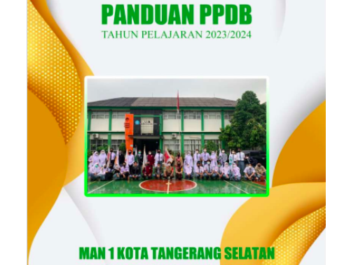 PPDB MAN 1 Tangerang Selatan 2023-2024, Ini Jadwal Pelaksanaannya ...