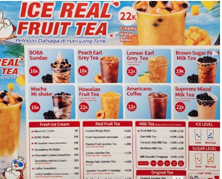 Daftar Menu Mixue Indonesia Lengkap dengan Harganya, Boba Sundae Varian ...