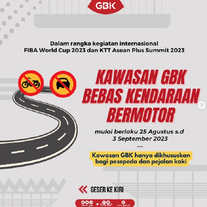 Wajib Tau! Kawasan GBK Ditutup untuk Umum Saat Pelaksanaan KTT ASEAN Sampai 7 September 2023 ...