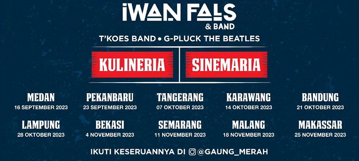 Jadwal dan Harga Tiket Konser Iwan Fals sampai Desember 2023, Ada di ... Jadwal dan Harga Tiket Konser Iwan Fals sampai Desember 2023, Ada di ...