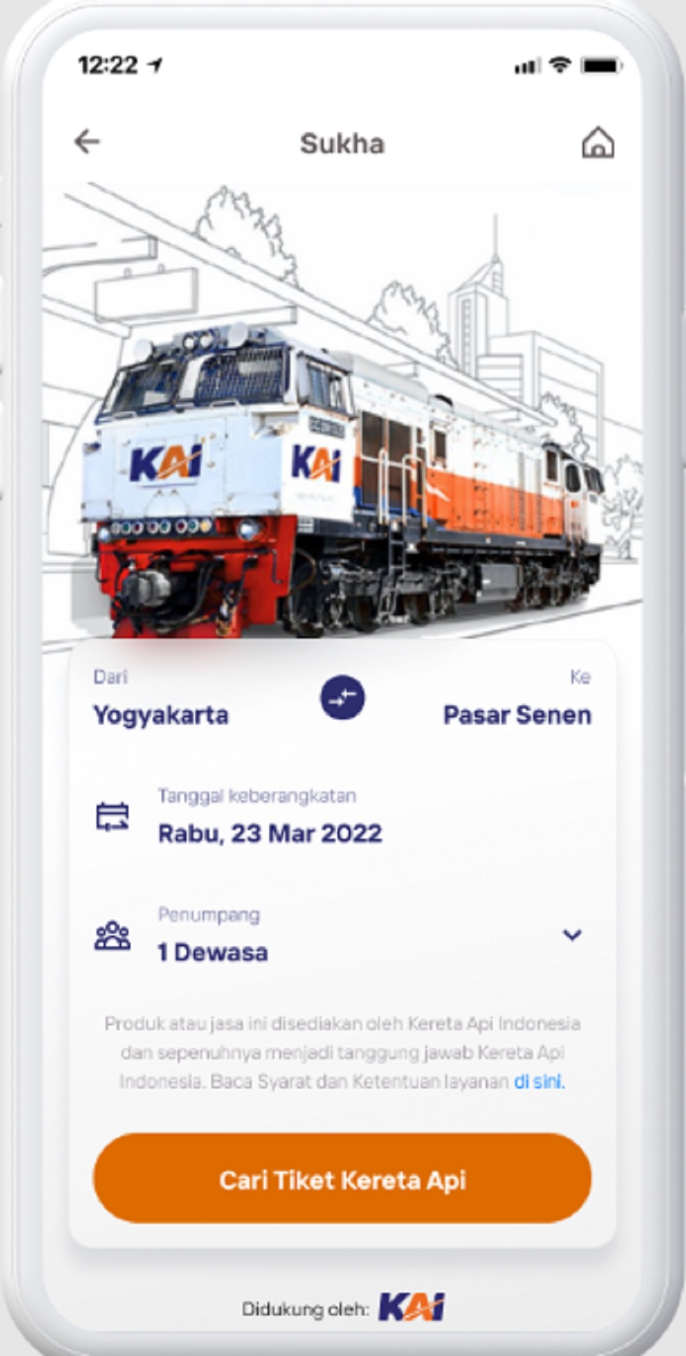 Cara Pesan Tiket Kereta Api lewat Aplikasi KAI, Traveloka, dan Livin' by Mandiri - Tangsel Life