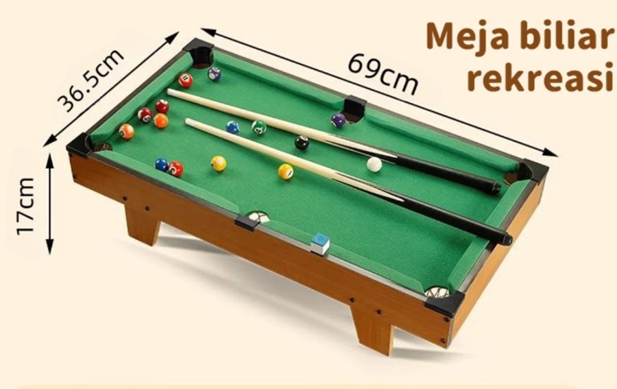 8 Rekomendasi Meja Billiard Terbaru 2024, Mulai dari Rp300 Ribu ...